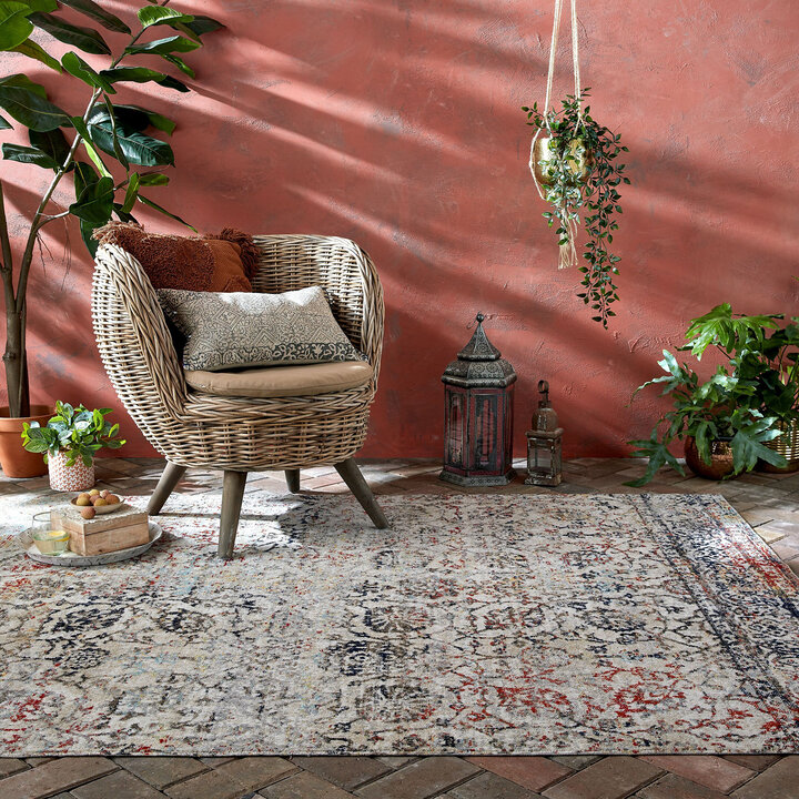 Outdoor Teppich Vintage - Mino Helena Bunt - Volero